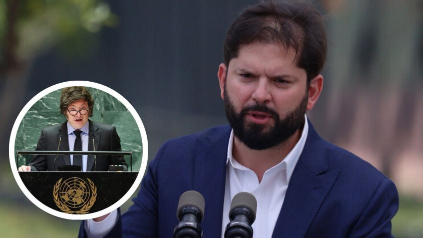 Boric responde a Milei por críticas a su gobierno: “Hay que tener más de humildad | T13